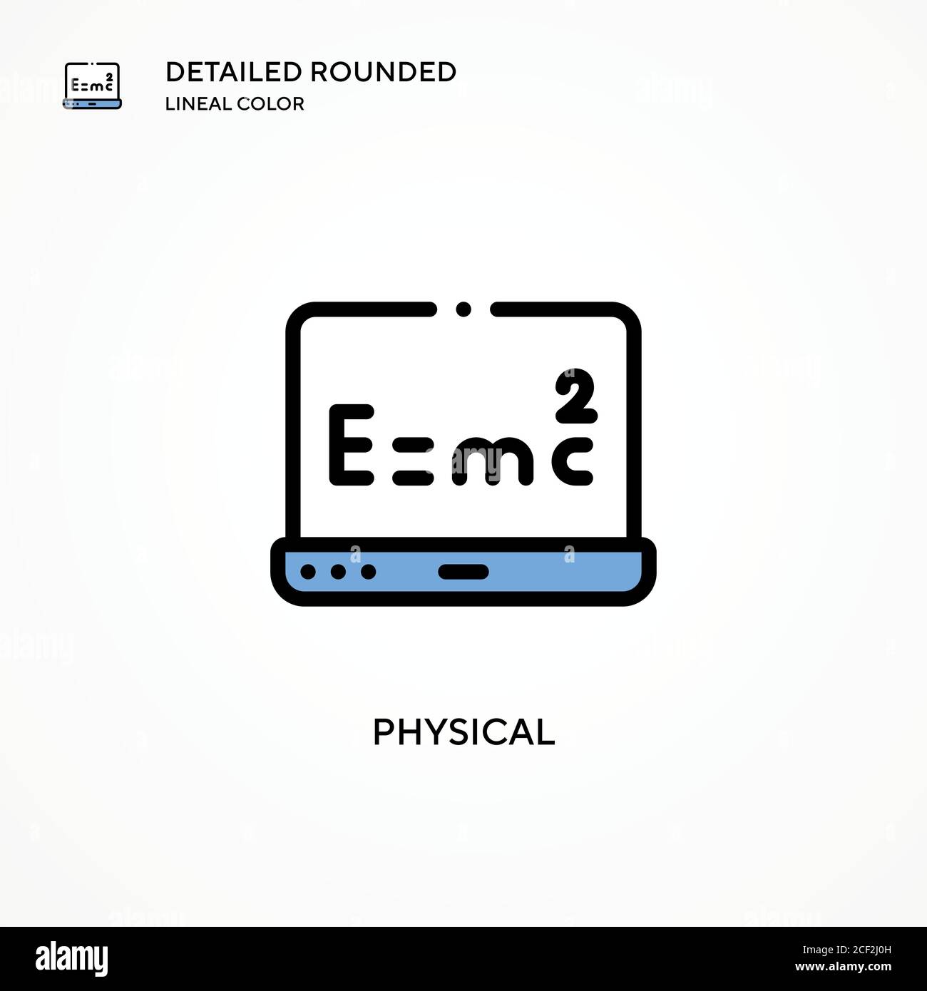 Physical vector icon. Modern vector illustration concepts. Easy to edit ...