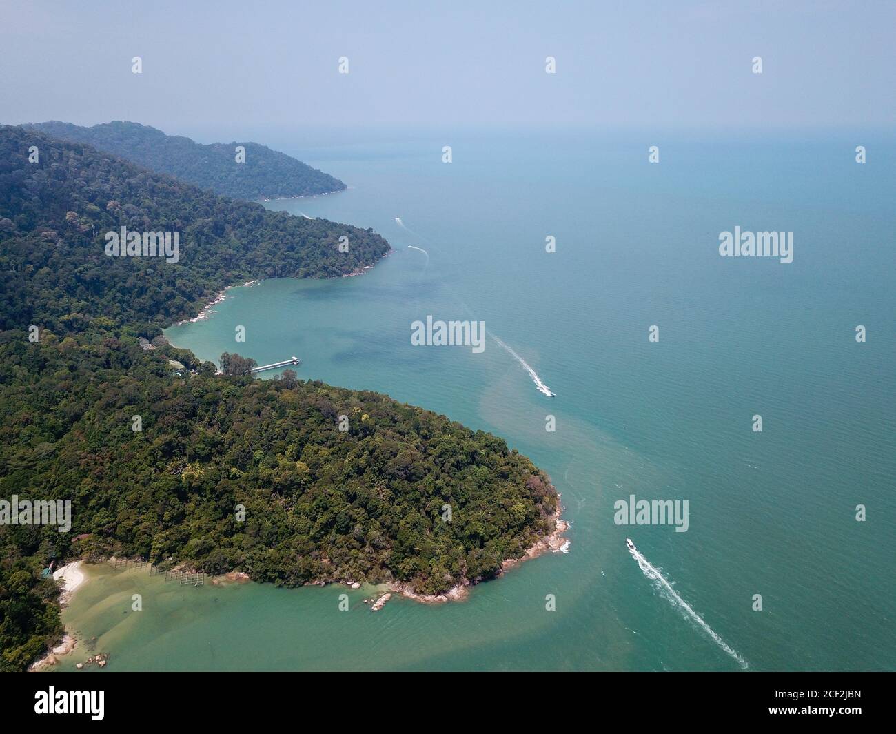 Aerial view Penang National Park, Pulau Pinang Stock Photo - Alamy