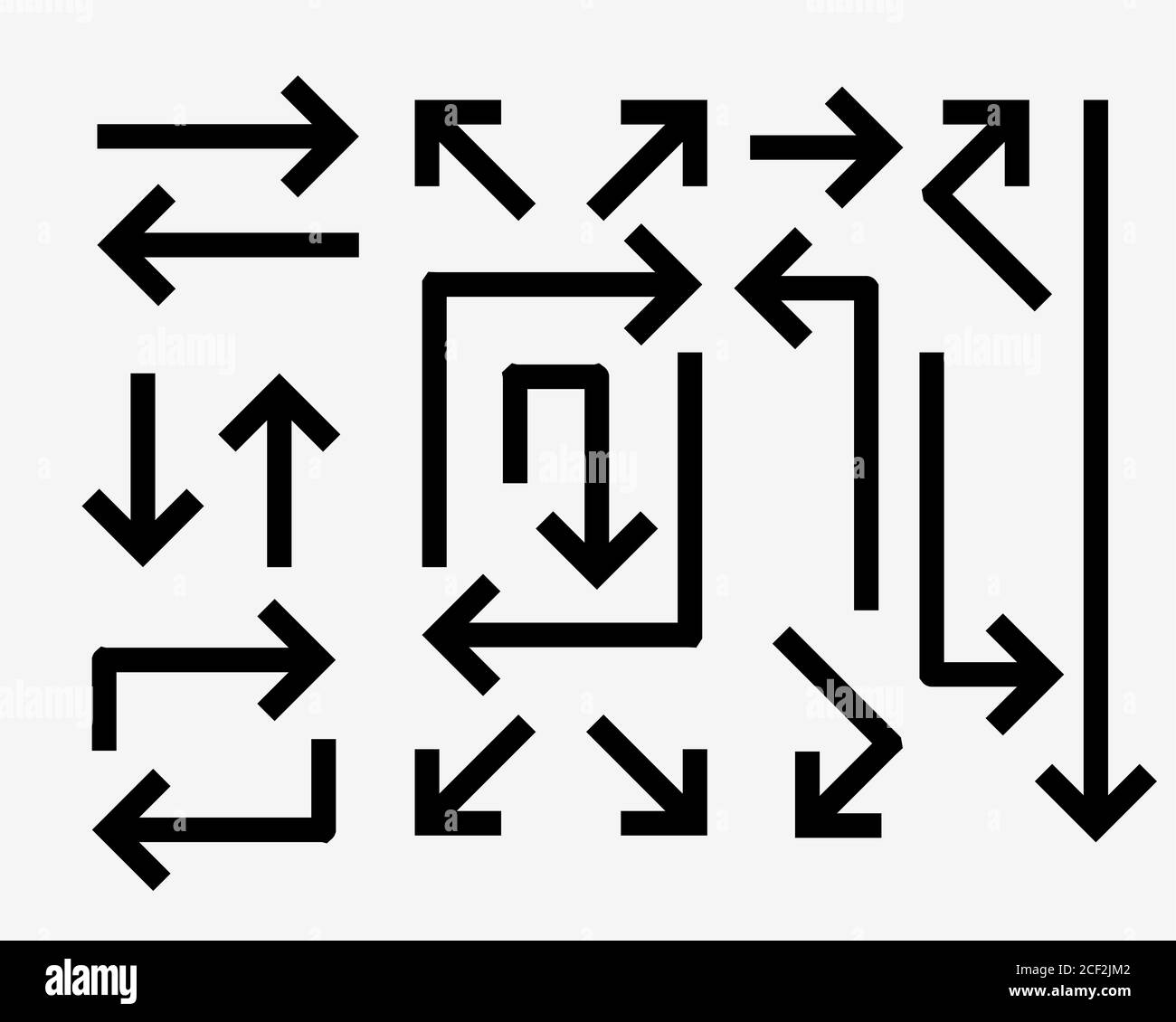 Directional Arrows High Resolution Stock Photography and Images - Alamy