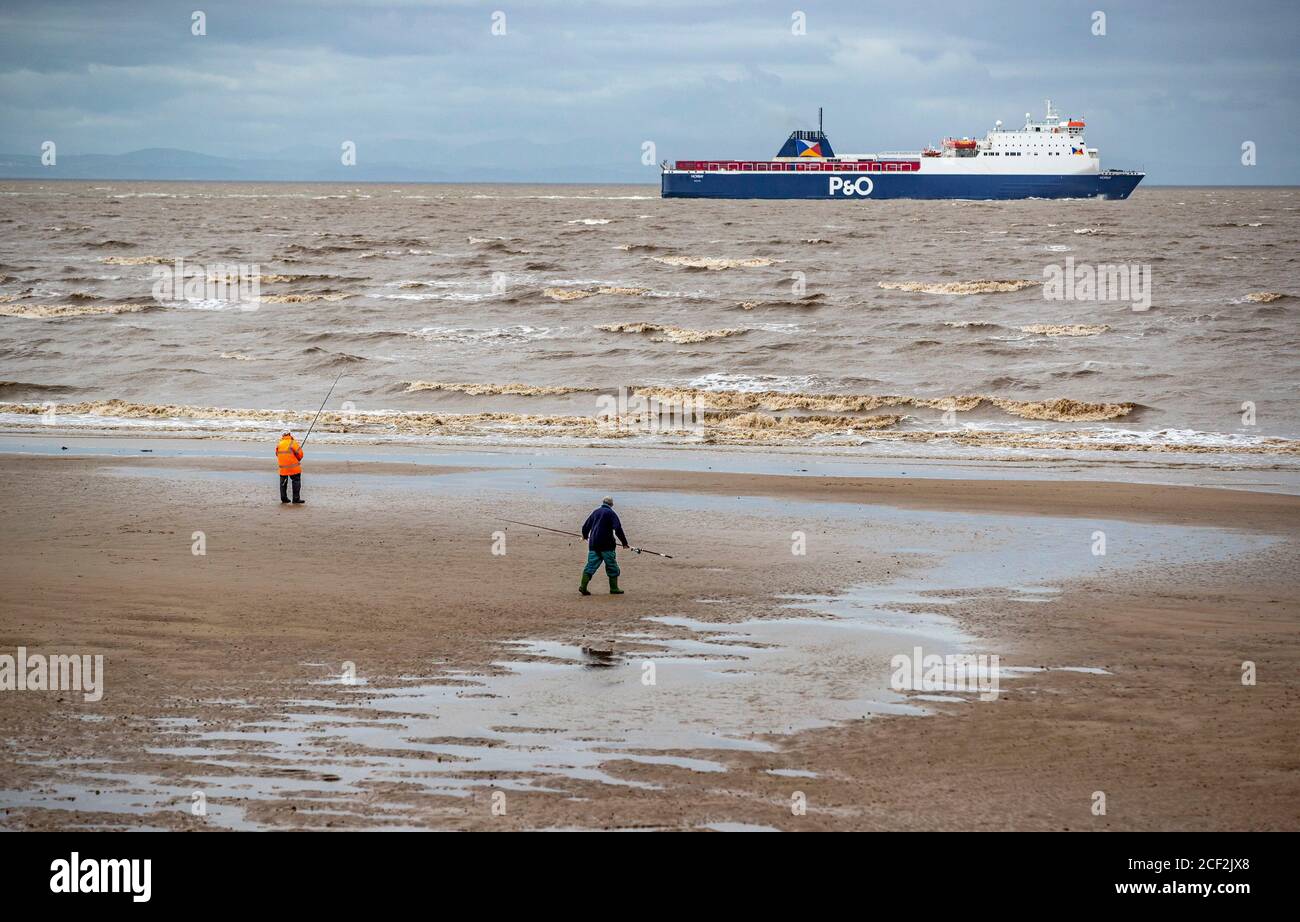 Front fishermen on beach crosby hi-res stock photography and images - Alamy