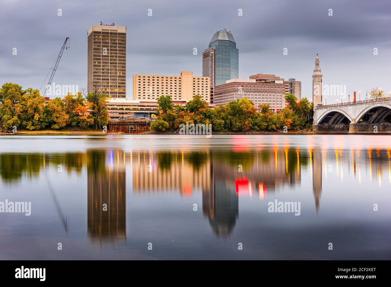 Springfield massachusetts skyline downtown hi-res stock photography and ...
