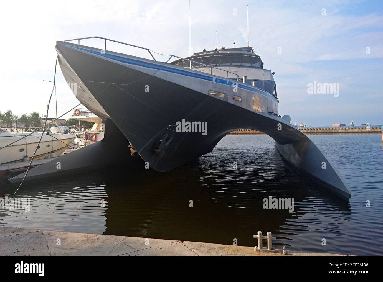 Batavia Marina Boat, Ancol Beach, Jakarta, Indonesia Stock Photo - Alamy