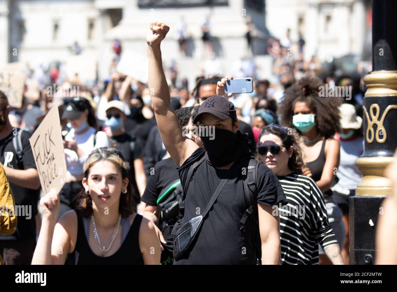 Raised fist hi-res stock photography and images - Alamy