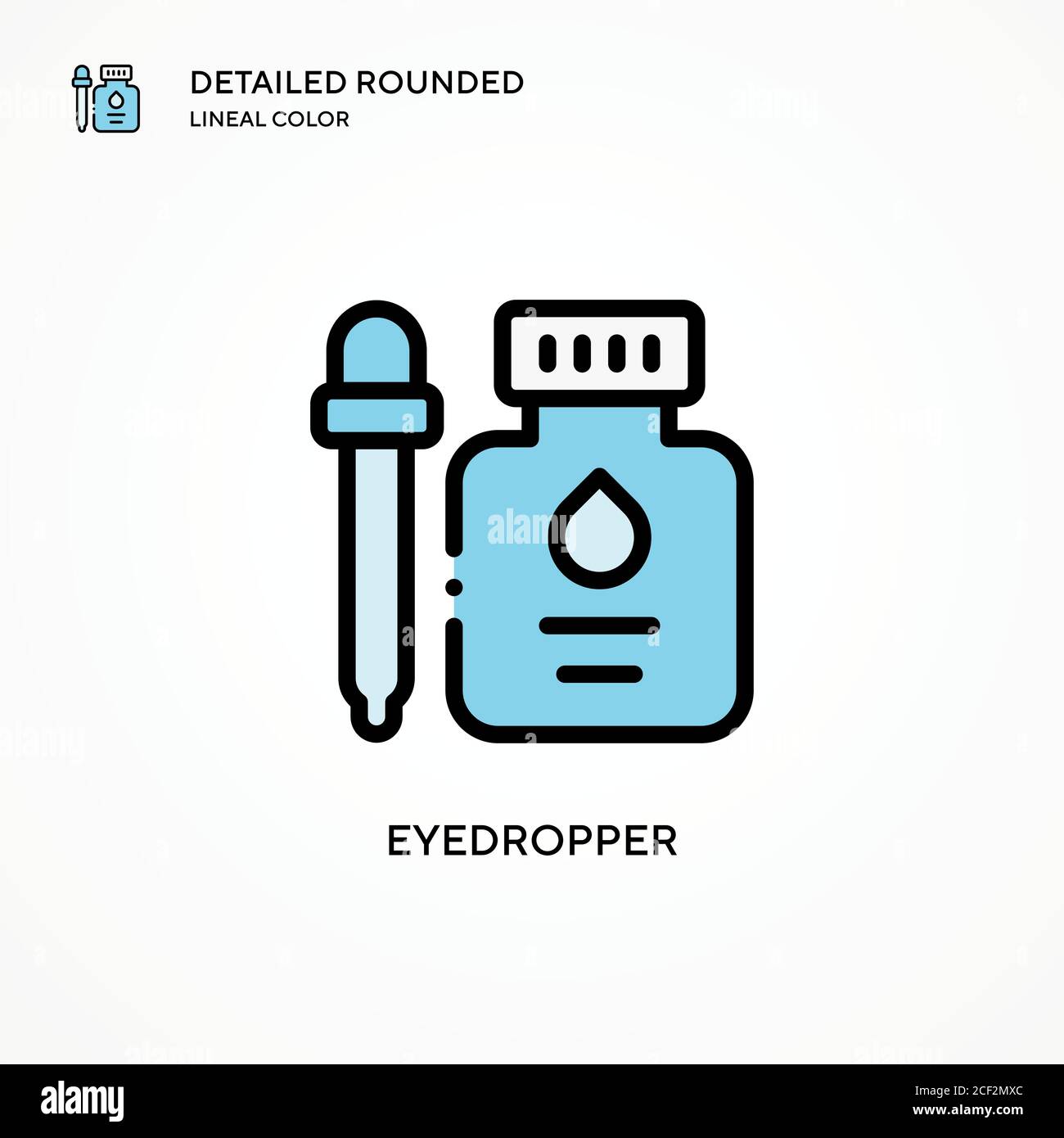 Eyedropper vector icon. Modern vector illustration concepts. Easy to ...
