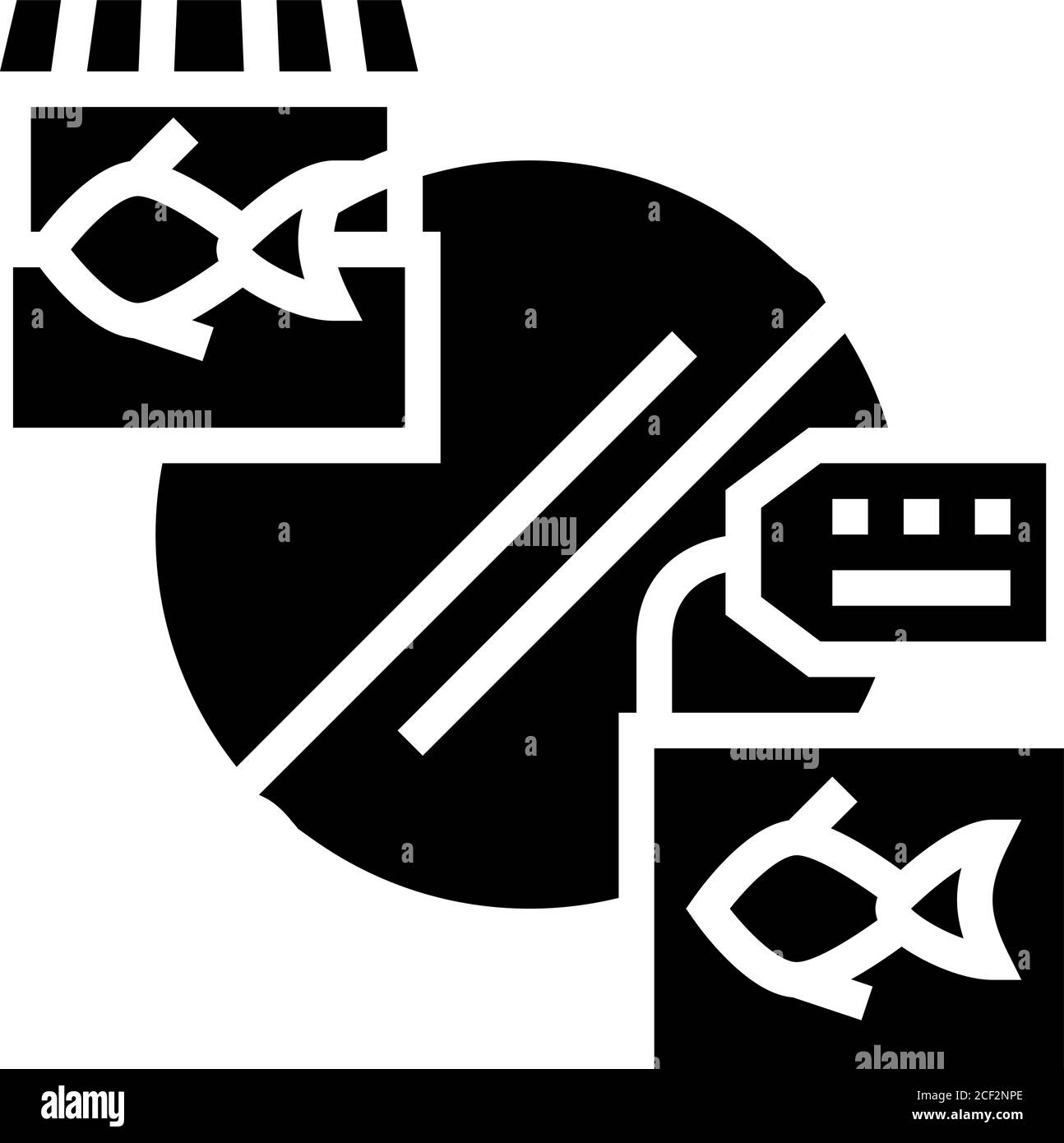 Tuna kitchen knife Cut Out Stock Images & Pictures - Alamy