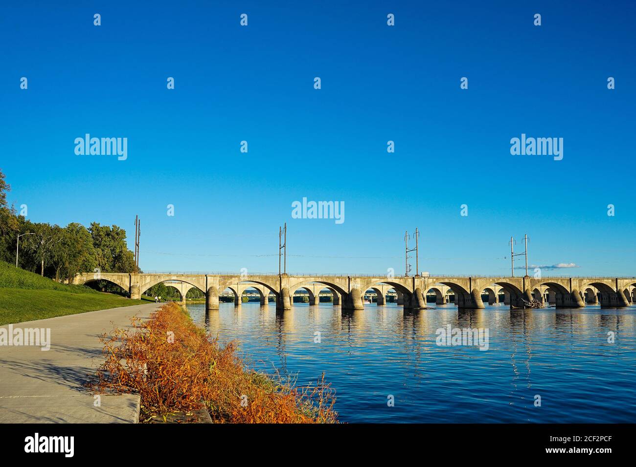 Philadelphia and Reading Railroad Bridge Stock Photo - Alamy