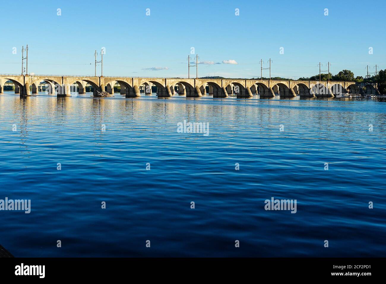 Philadelphia and Reading Railroad Bridge Stock Photo - Alamy