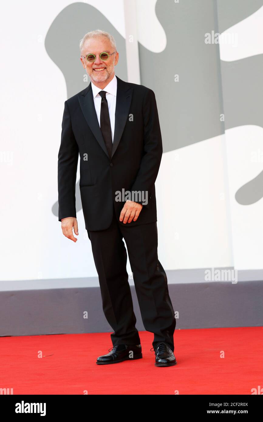 Italy, Lido di Venezia, September 02, 2020 : The italian director ...
