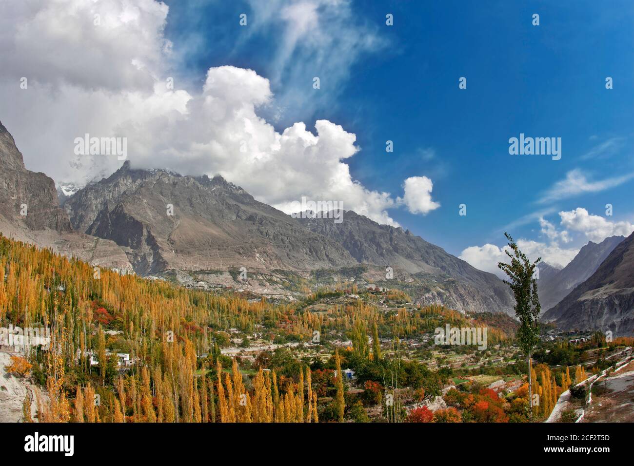 autumn in northern areas of Pakistan Stock Photo - Alamy