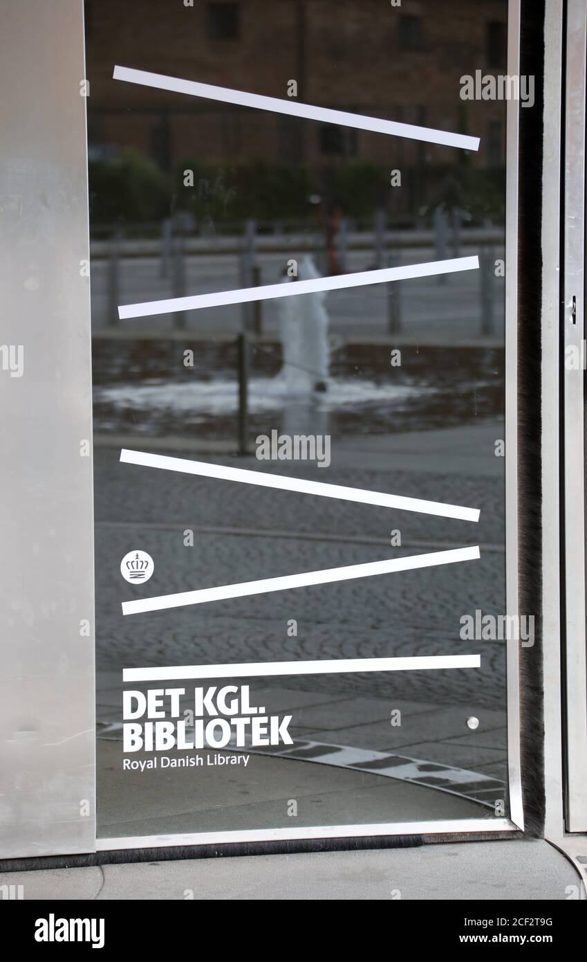 Royal Danish Library Stock Photo - Alamy