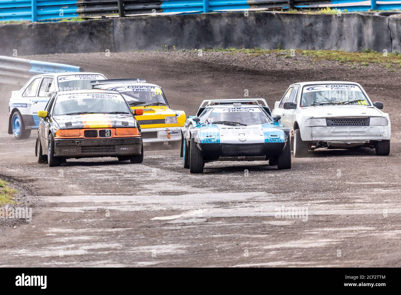 John Cross in Lancia Stratos R racing in the Super Retro class at the 5 ...
