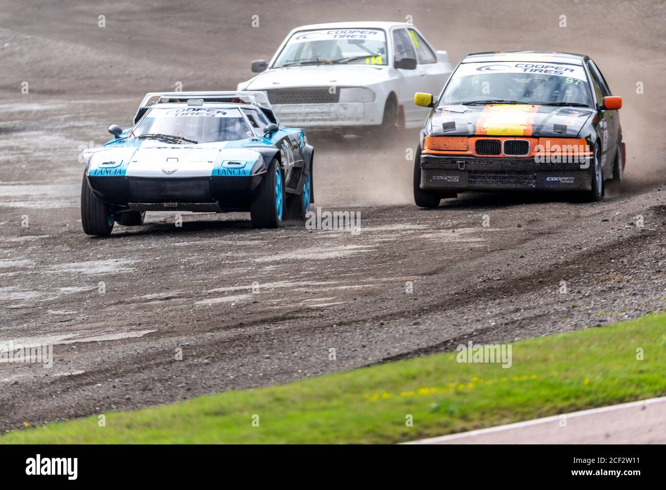 John Cross in Lancia Stratos R racing in the Super Retro class at the 5 ...