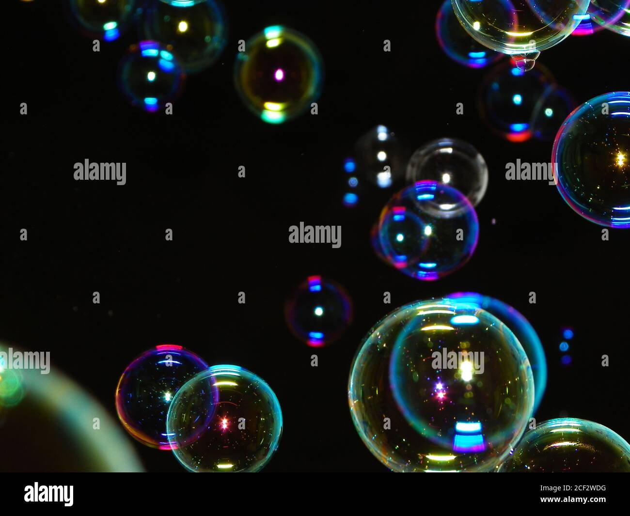 bubbles in dark for background Stock Photo - Alamy