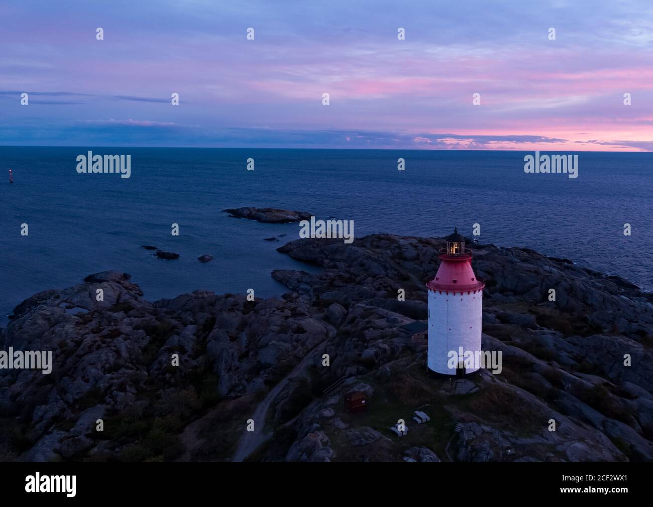 Landsort is the name of a lighthouse on the island Öja. The small ...