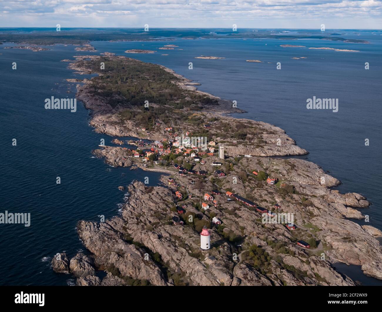 Landsort is the name of a lighthouse on the island Öja. The small ...