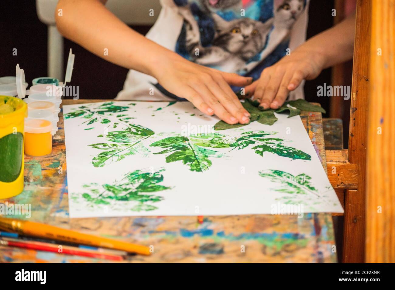 A series of photographs from classes at an art school. Art school ...