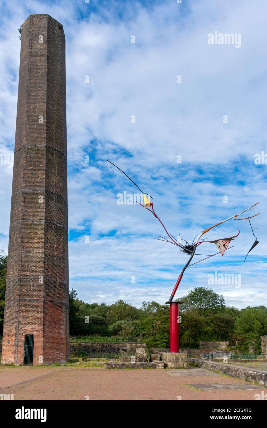 Untitled sculpture by the Dutch sculptor Auke de Vries, at Burrs ...