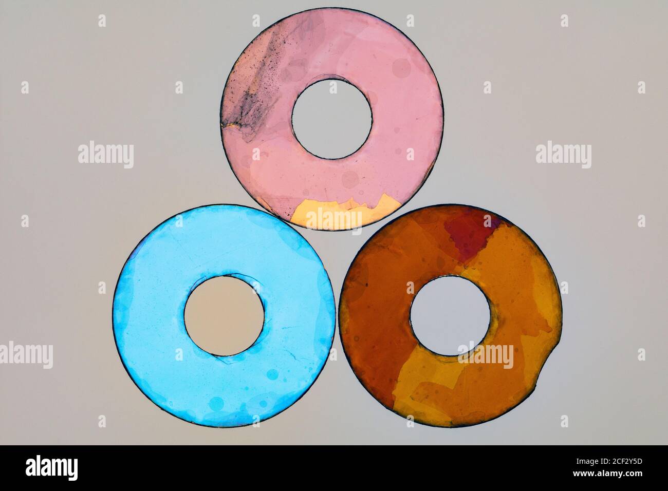 Mica washers, used for insulating a power semiconductor from its heat ...