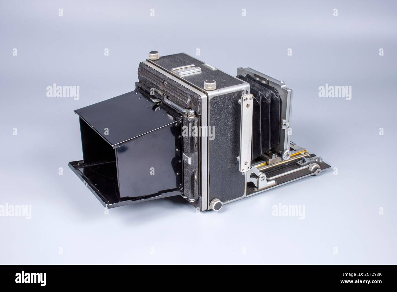 A vintage MPP Micro Technical 5x4 in. field camera. These were produced ...