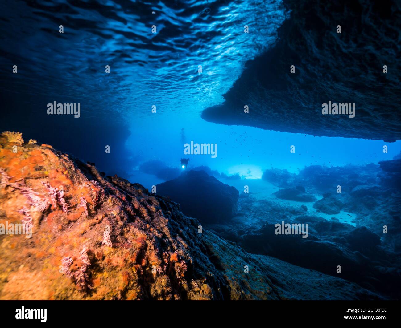 Caribbean Sea Underwater Caves
