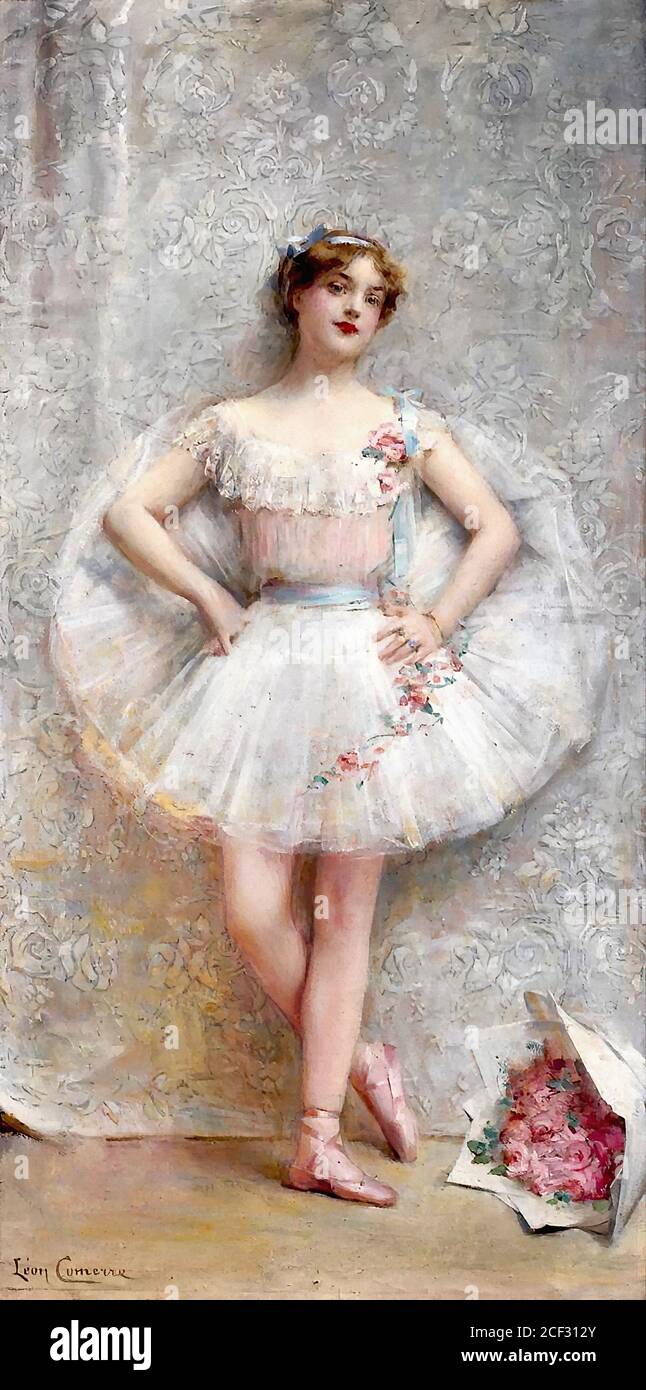 Comerre Léon François - the Dancer - French School - 19th Century Stock ...
