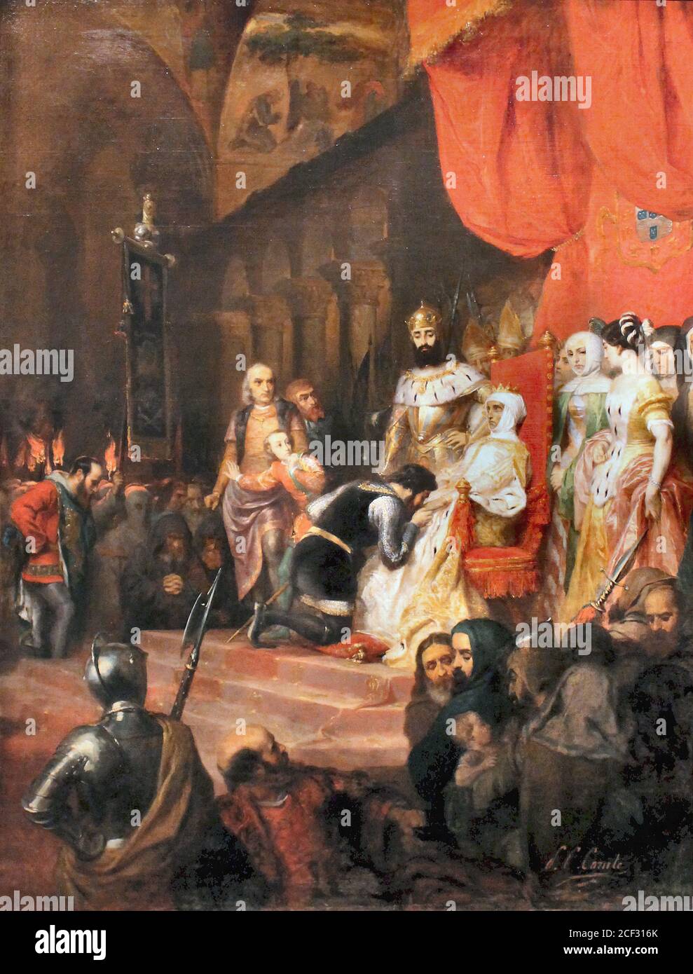 Le couronnement d'inès de castro hi-res stock photography and images ...