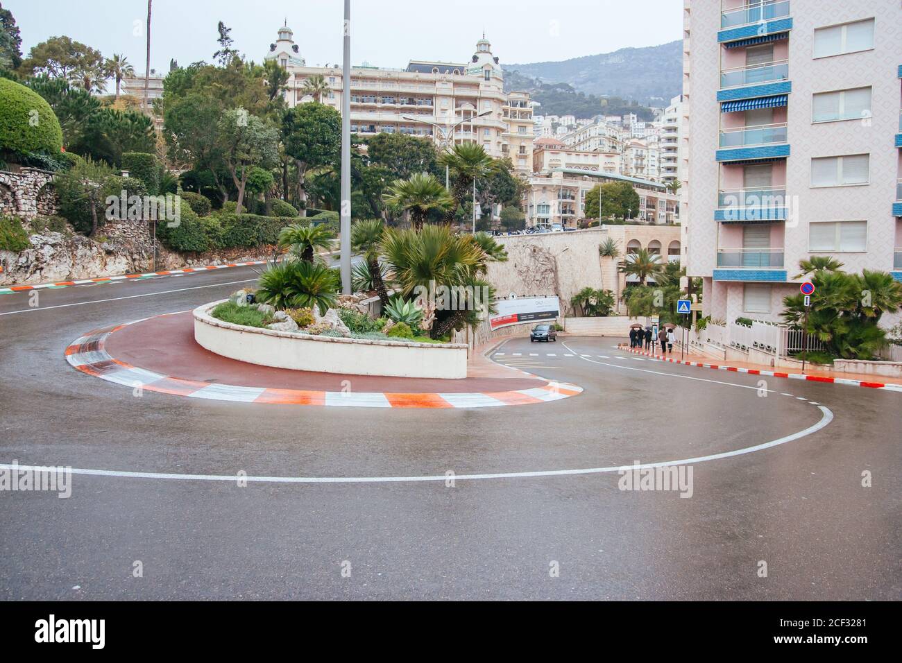 Streets of Monte Carlo Monaco Stock Photo - Alamy