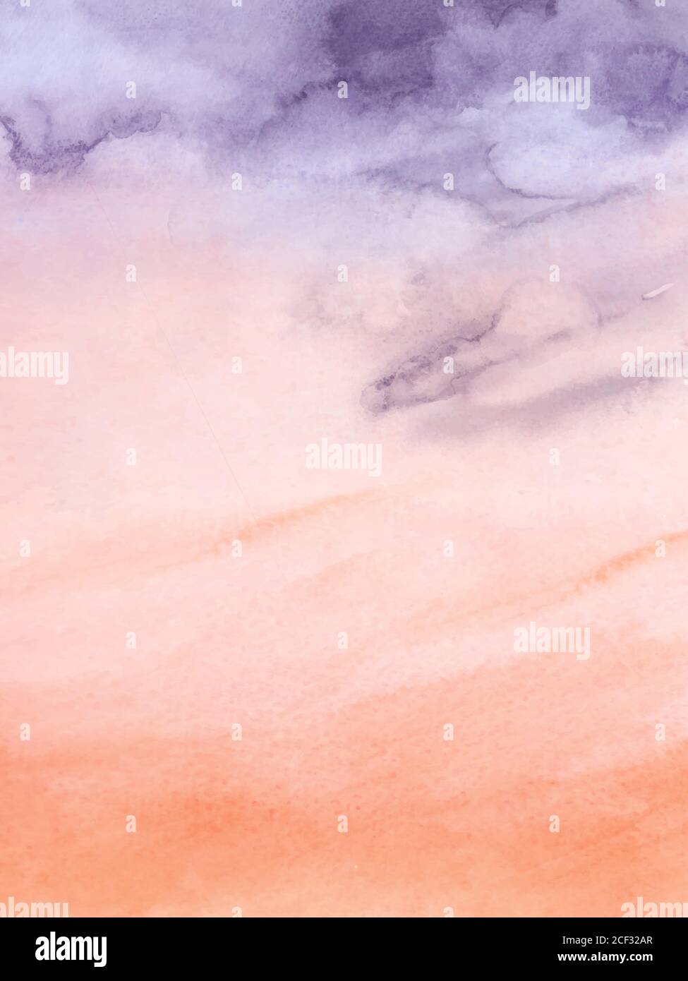Watercolour texture sunset Stock Vector Images - Alamy