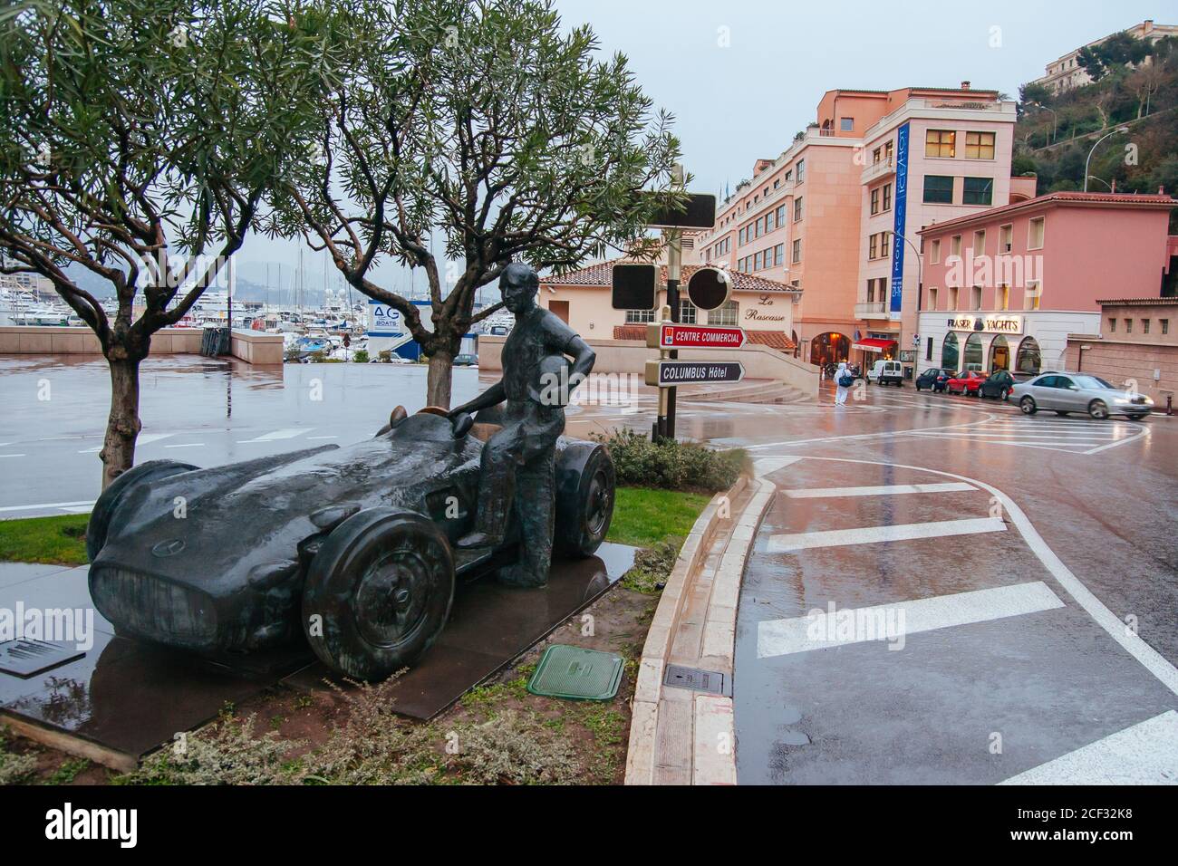 Streets of Monte Carlo Monaco Stock Photo - Alamy