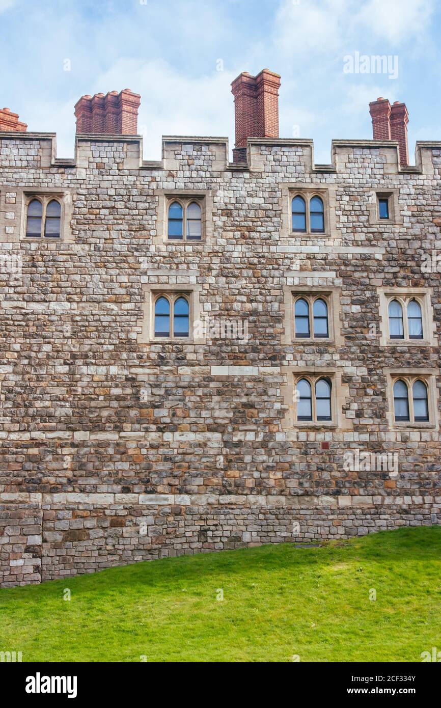 Iconic Windsor Castle in England Stock Photo - Alamy