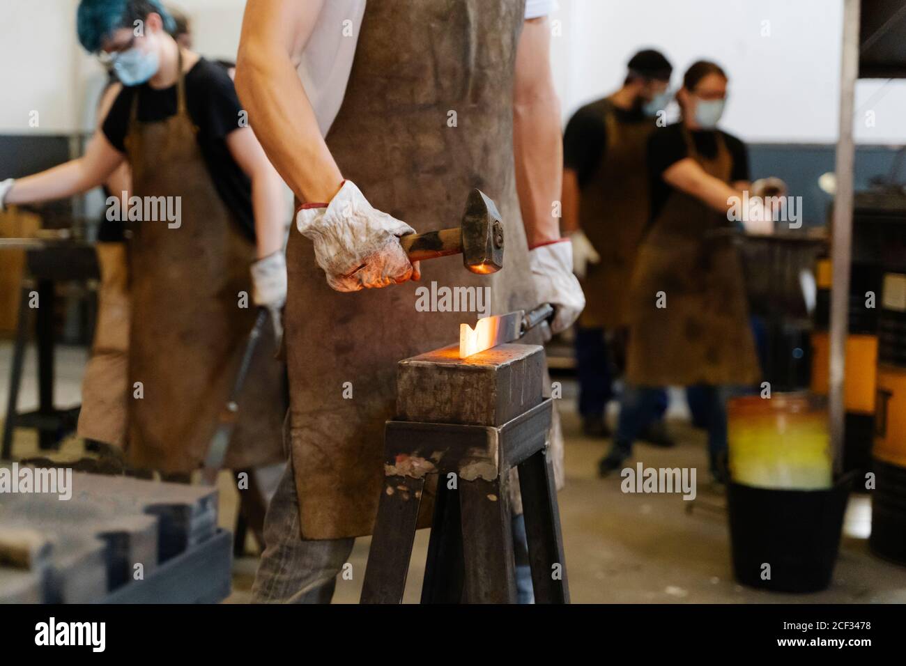 Forging Hammer High Resolution Stock Photography and Images - Alamy