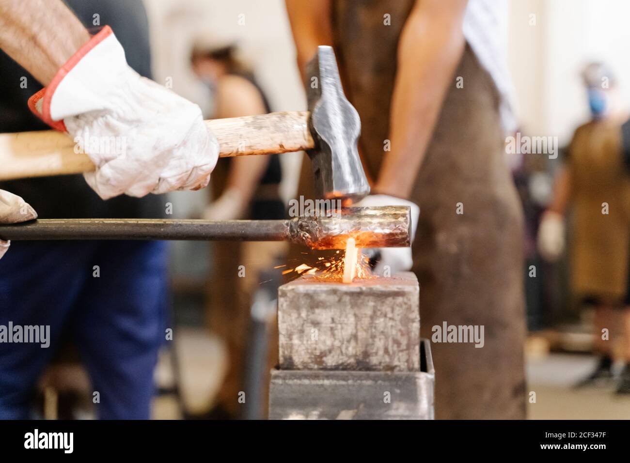 Blacksmiths At Work High Resolution Stock Photography and Images - Alamy