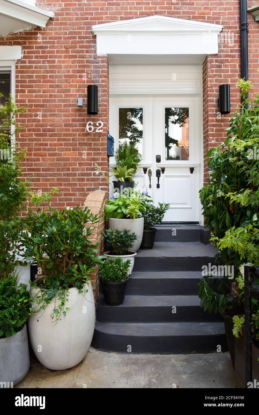 Apartment Building Entrance High Resolution Stock Photography and ...