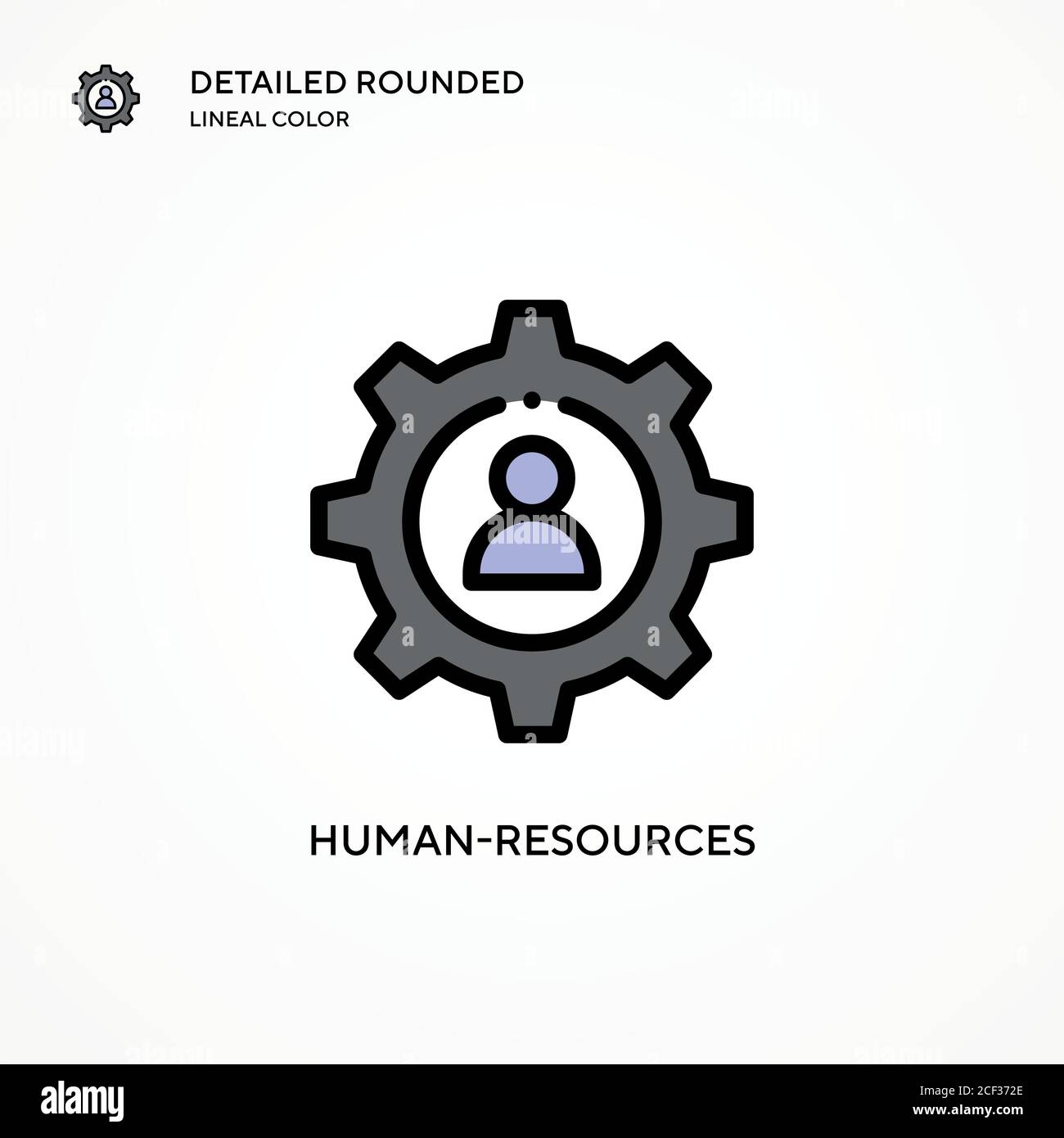 Human-resources vector icon. Modern vector illustration concepts. Easy ...
