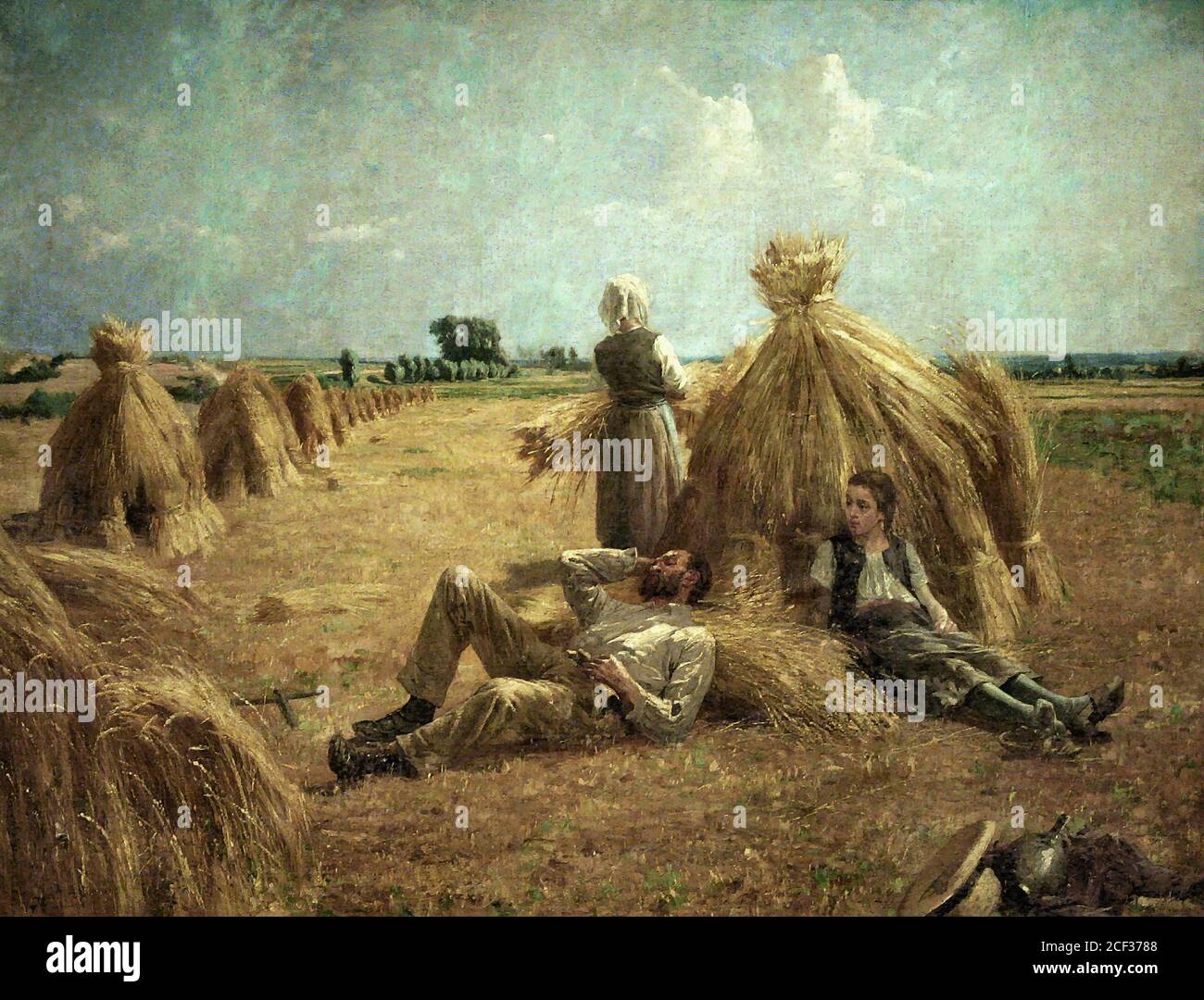 Damas Eugène - MIDI - French School - 19th Century Stock Photo - Alamy