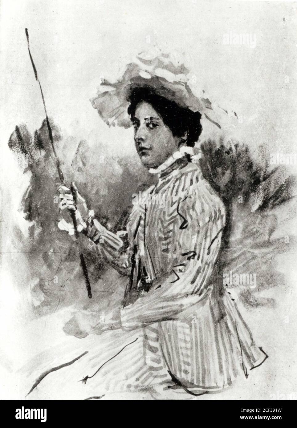 A vintage portrait artwork royal european habsburg line spanish ...