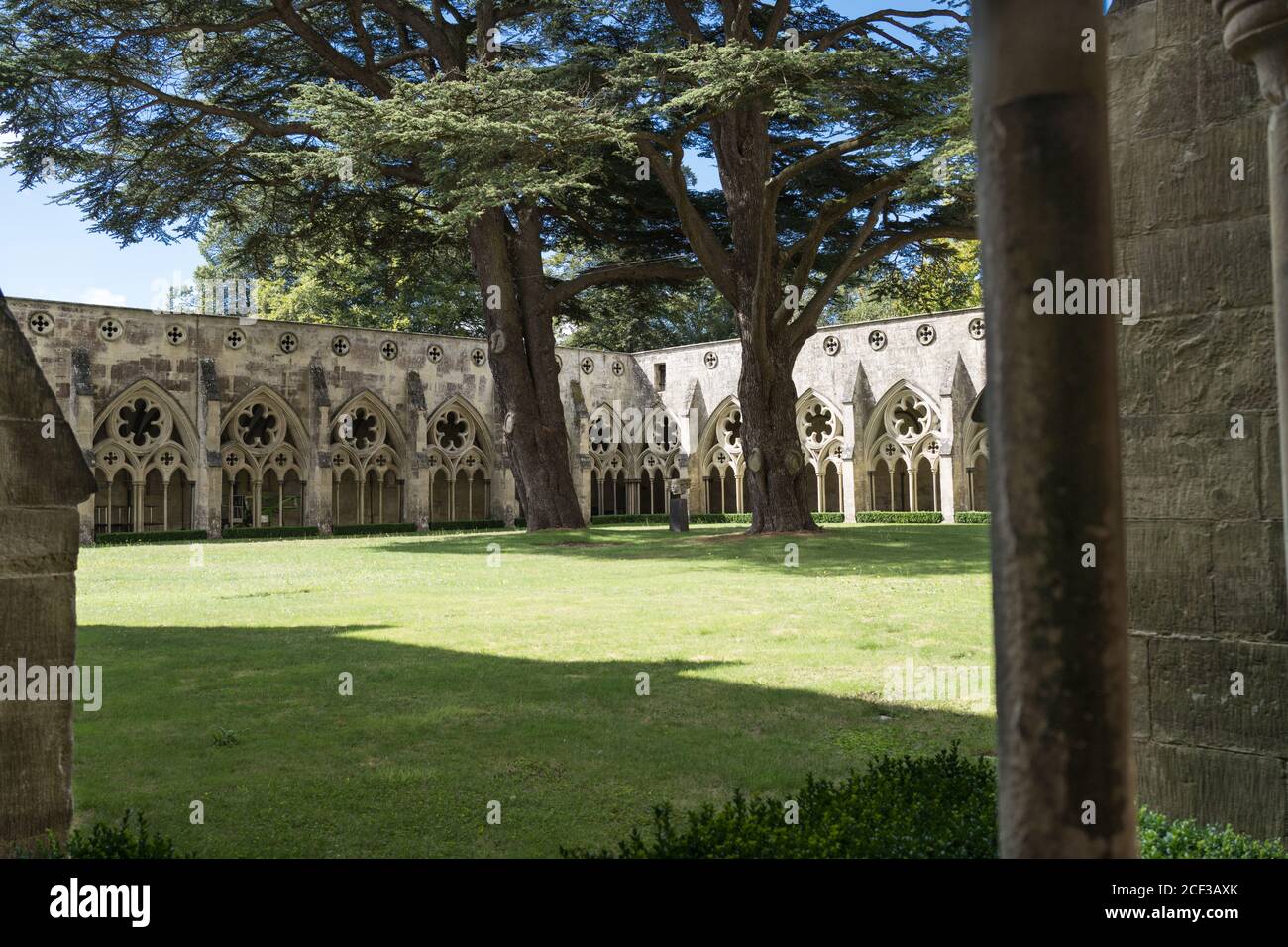 The early English gothic cloisters and largest arcaded cloisters in ...
