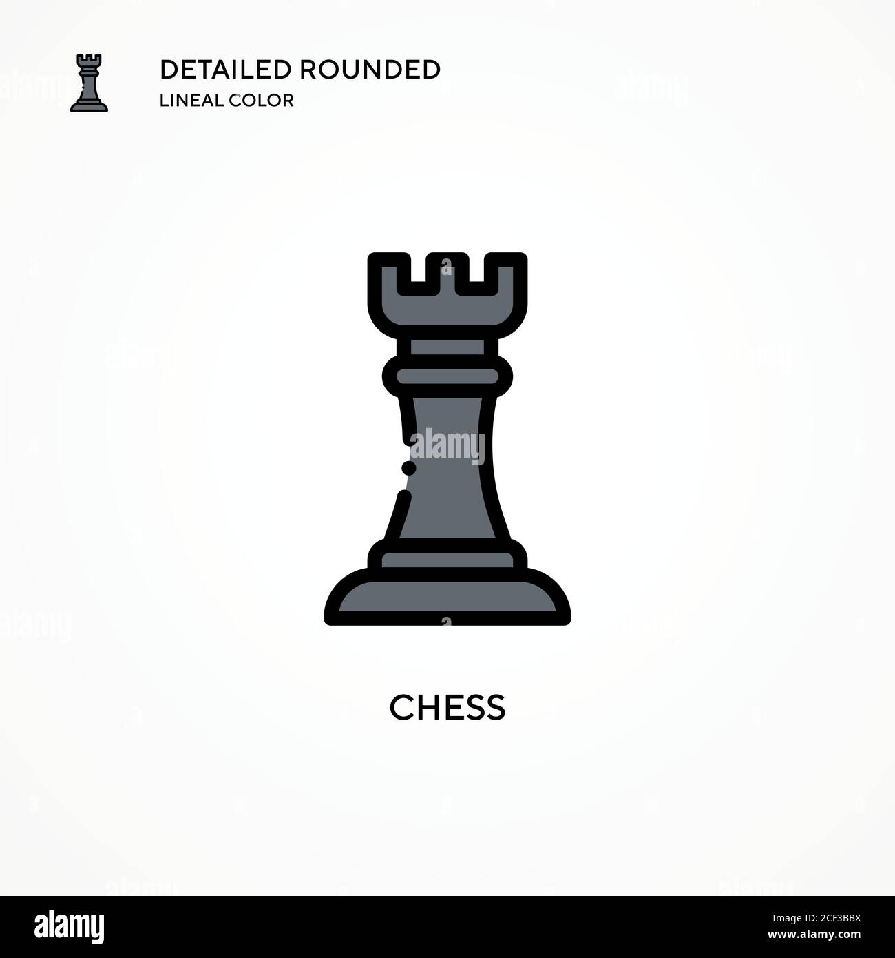 Chess vector icon. Modern vector illustration concepts. Easy to edit ...