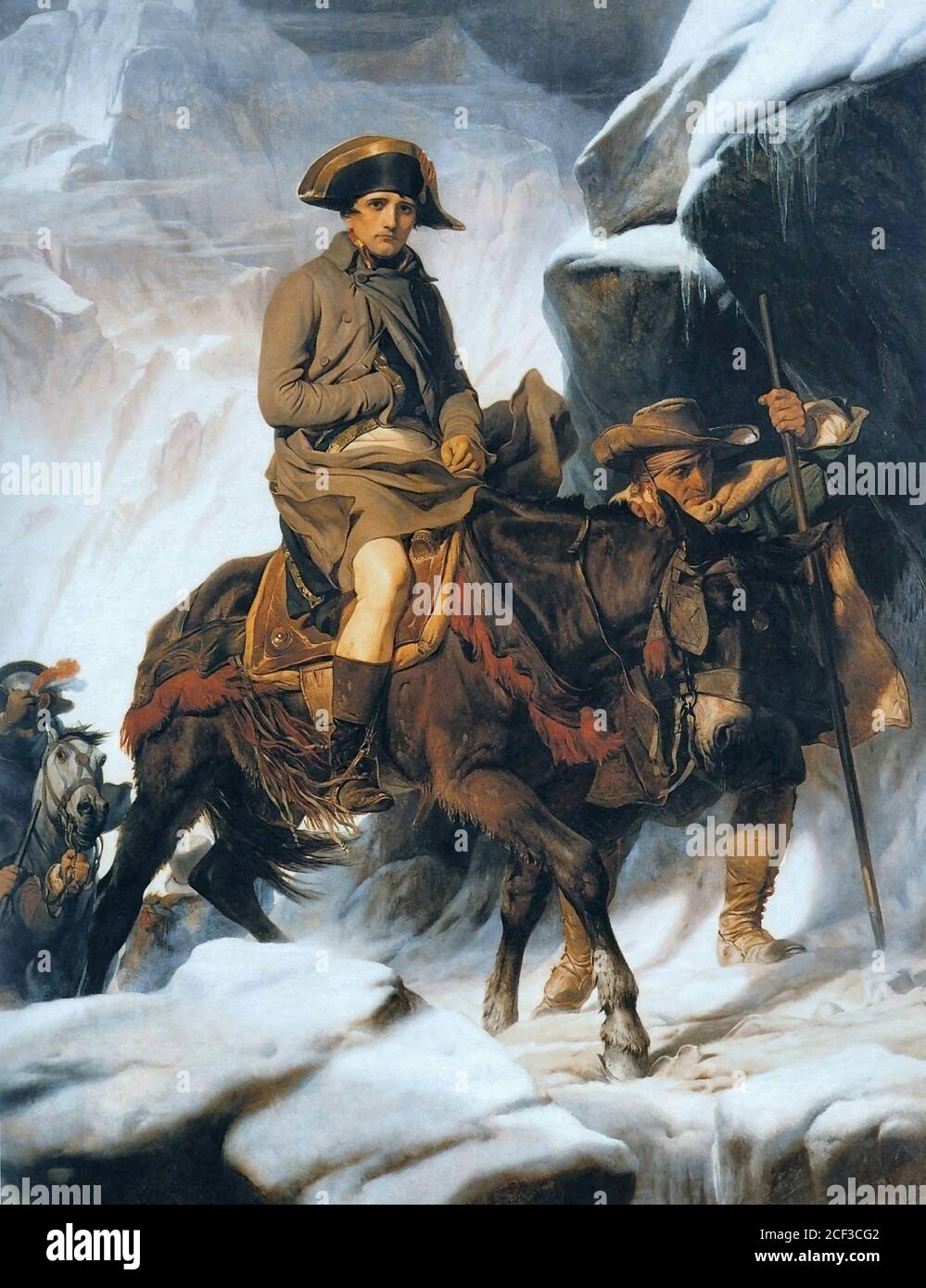 Napoleon crossing the alps hi-res stock photography and images - Alamy