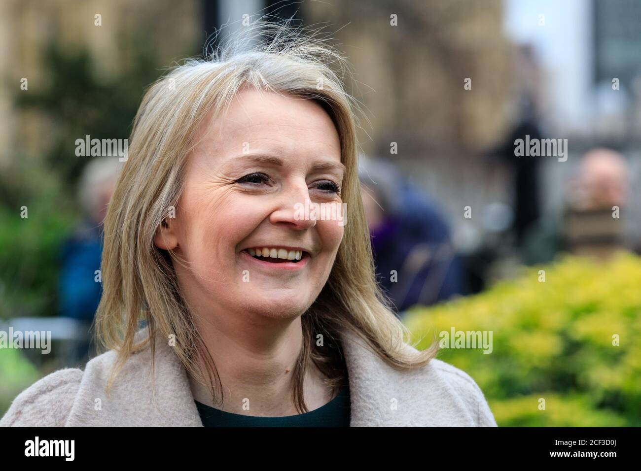 Liz Truss MP smiling, Elizabeth Truss, British Conservative Party ...