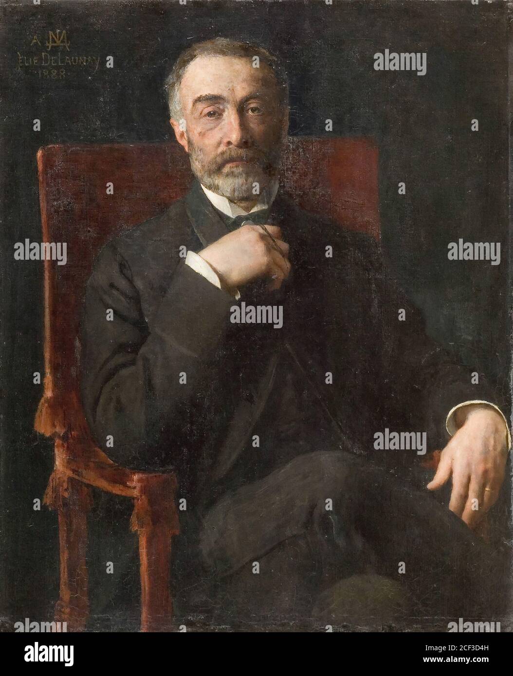 Delaunay Jules Elie - Portrait of Léon Mestayer - French School - 19th ...