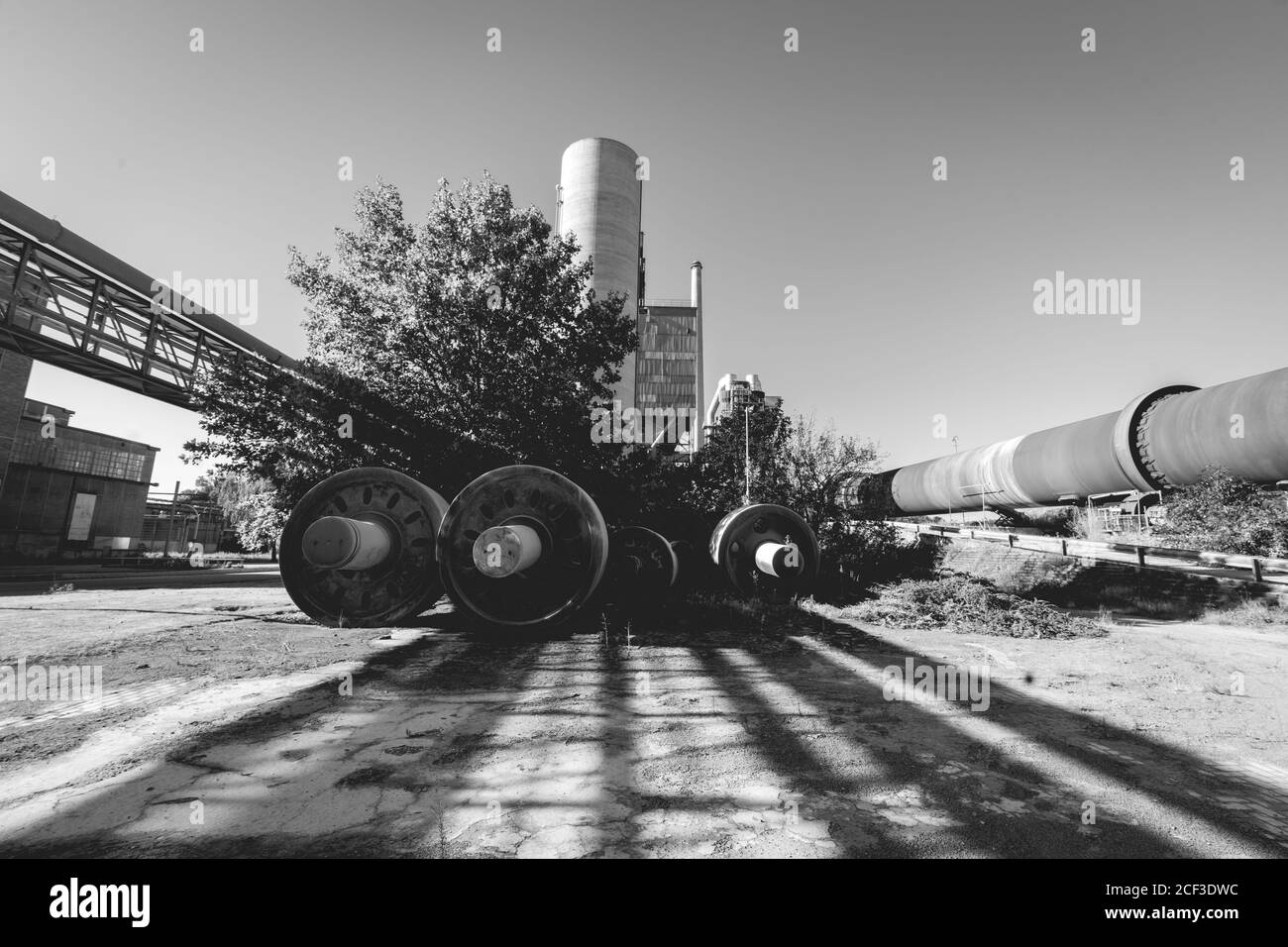 Steel factory Black and White Stock Photos & Images - Alamy