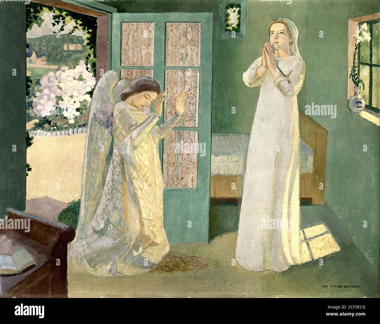 Maurice denis the annunciation hi-res stock photography and images - Alamy