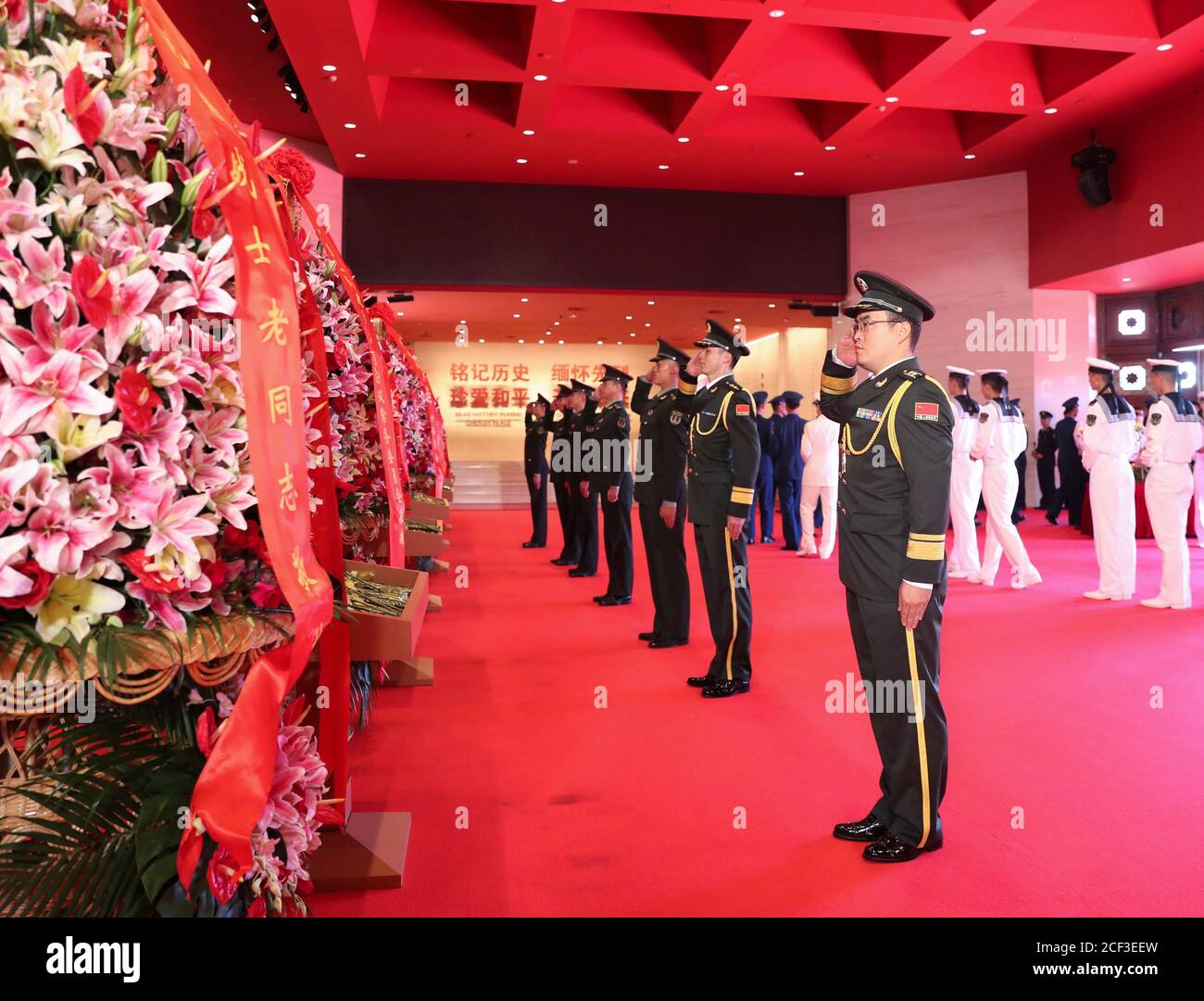 Beijing, China. 3rd Sep, 2020. A commemoration for the 75th anniversary ...