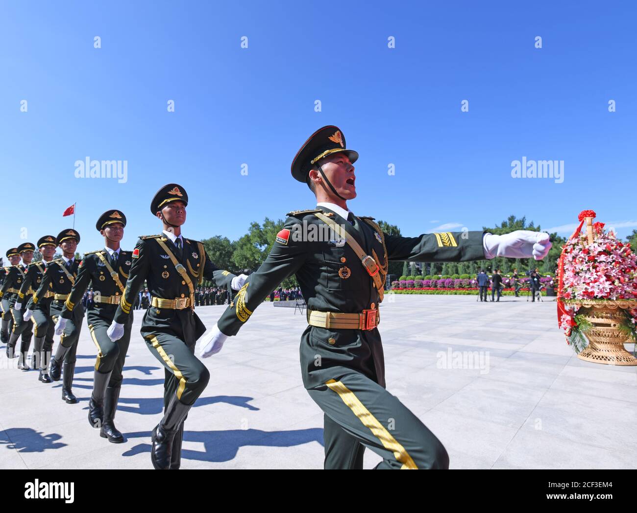 Beijing, China. 3rd Sep, 2020. A commemoration for the 75th anniversary ...