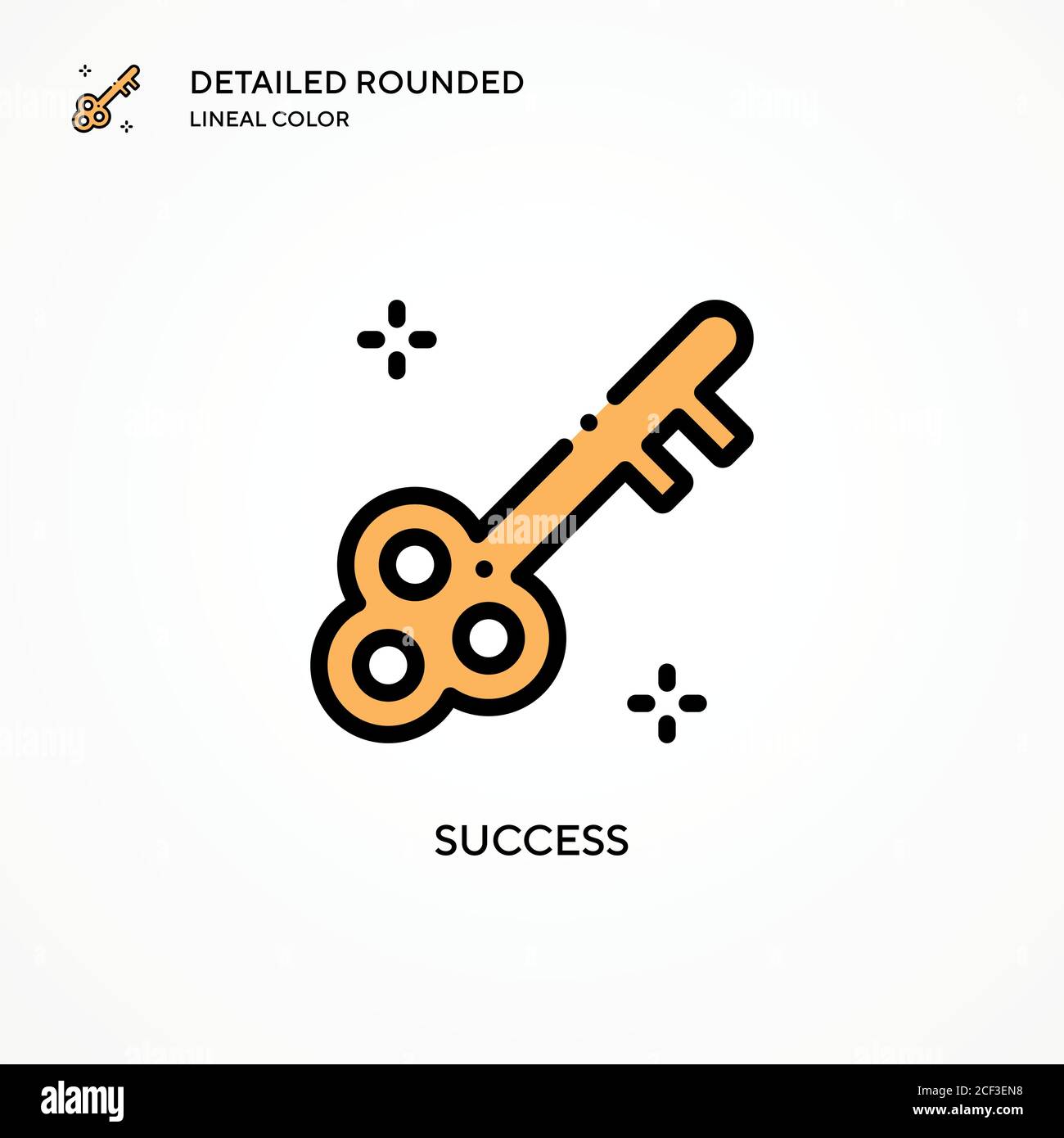 Success vector icon. Modern vector illustration concepts. Easy to edit ...