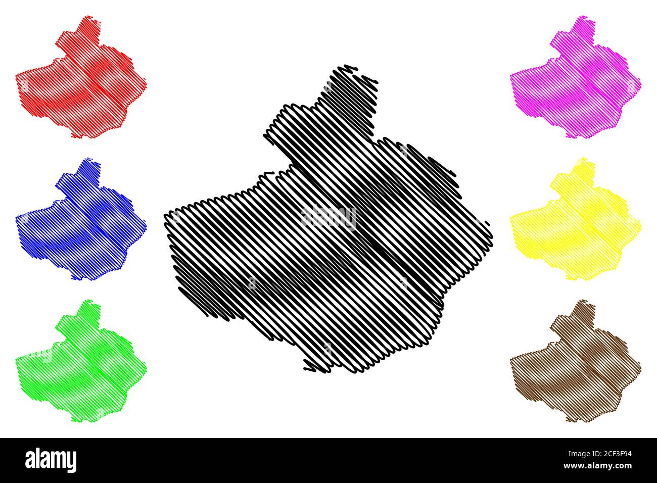 Map of nagpur hi-res stock photography and images - Alamy