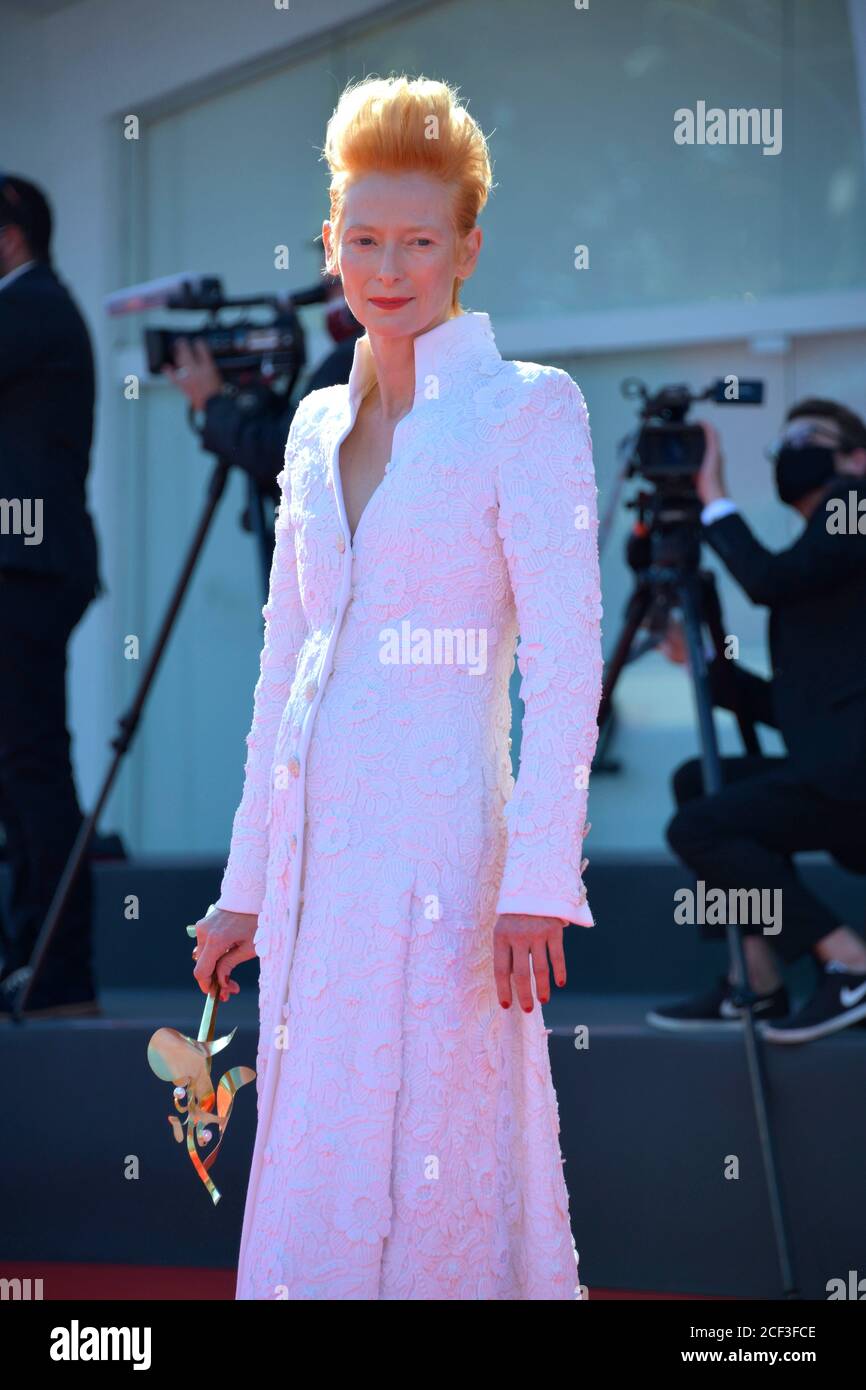77th Venice Film Festival 2020, Red Carpet Film The Human Voice ...
