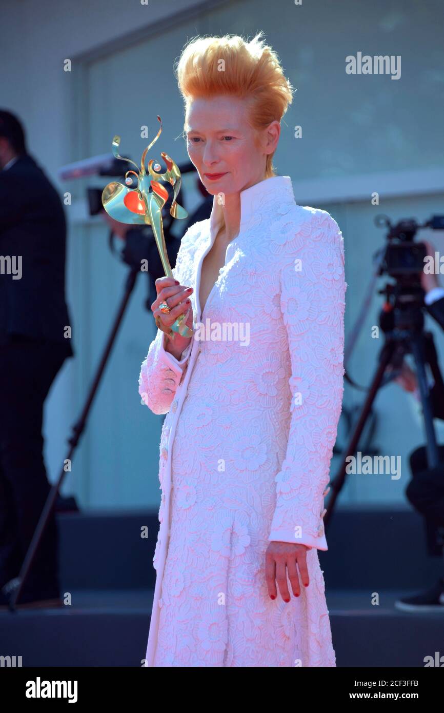 77th Venice Film Festival 2020, Red Carpet Film The Human Voice ...