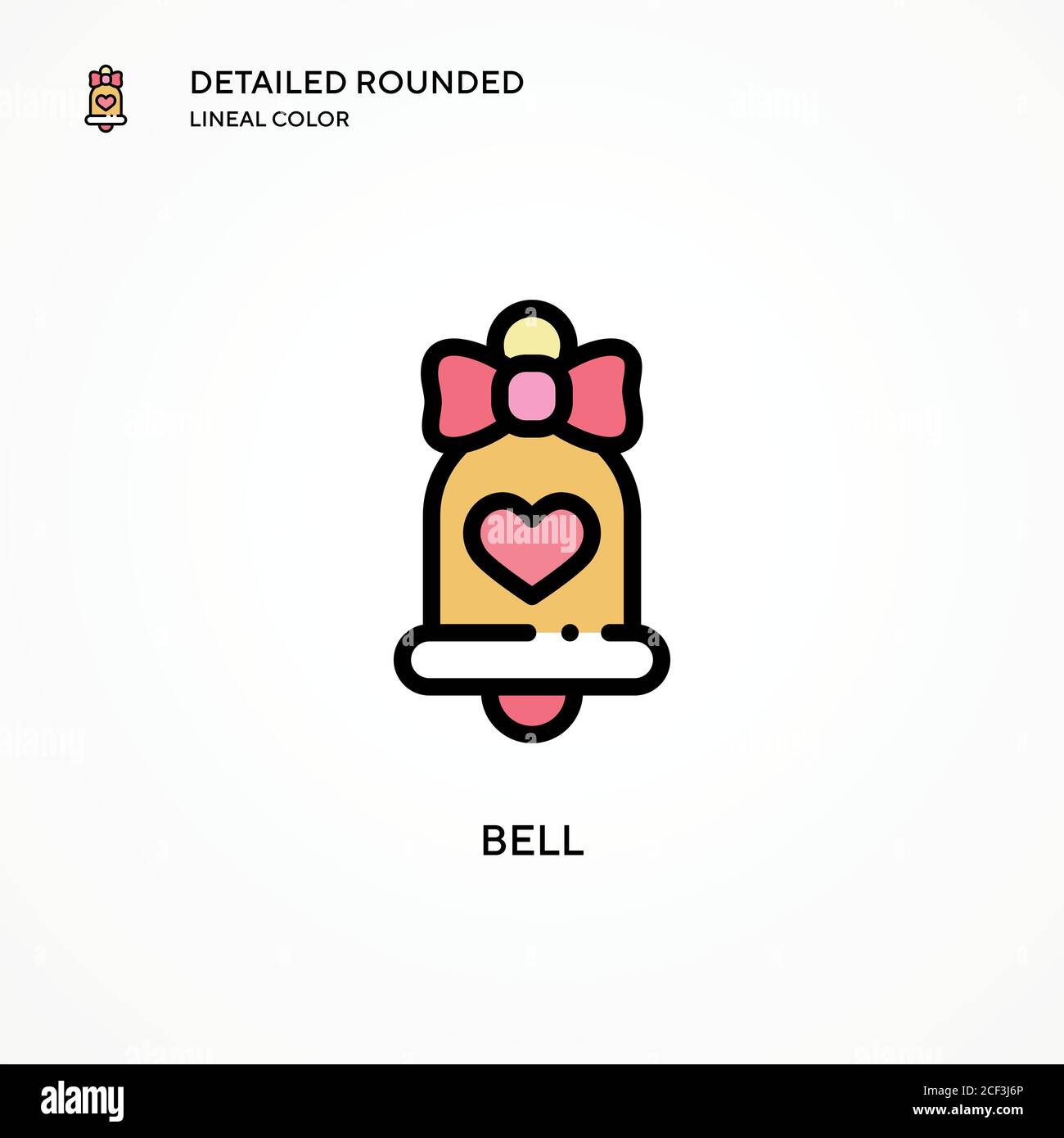 Bell vector icon. Modern vector illustration concepts. Easy to edit and ...